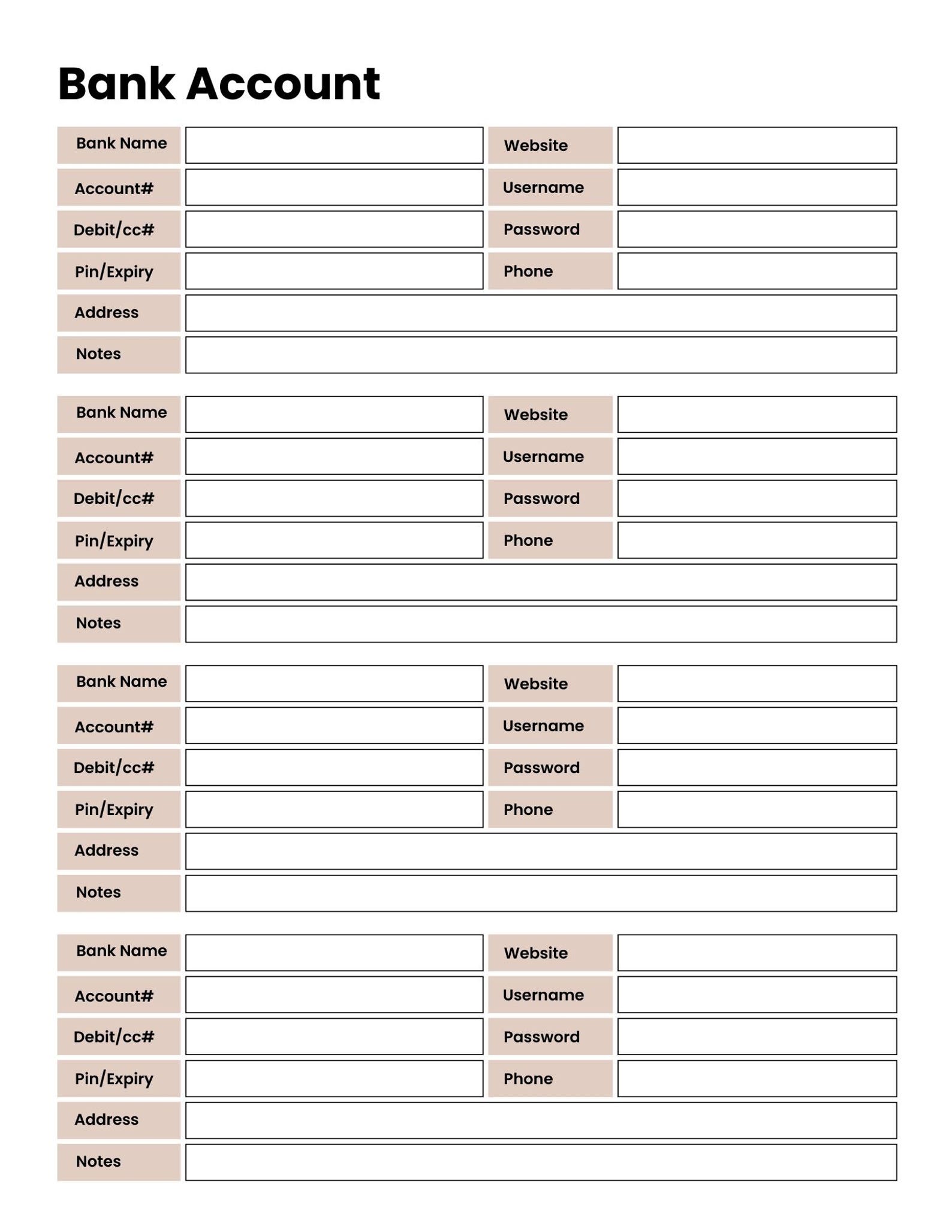 Digital Paycheck Budget Planner (PDF) - Etsy