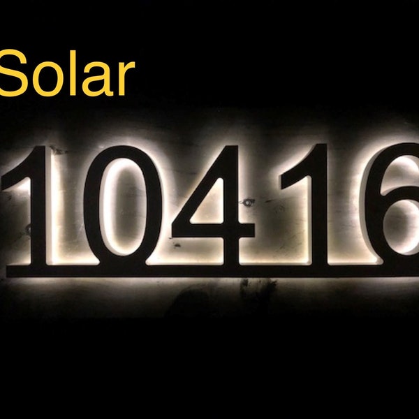 Light up Numbers - Etsy