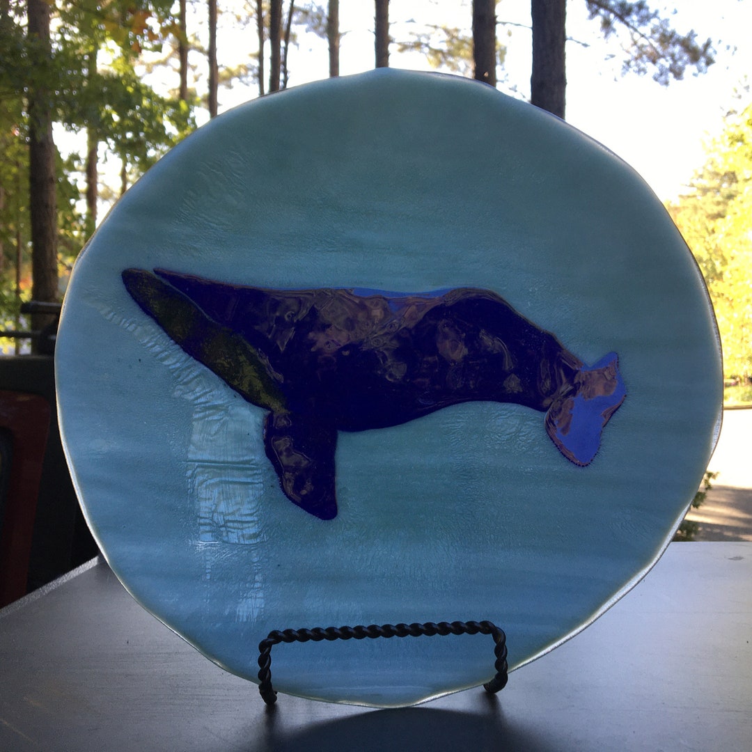 Whale Plate - Etsy