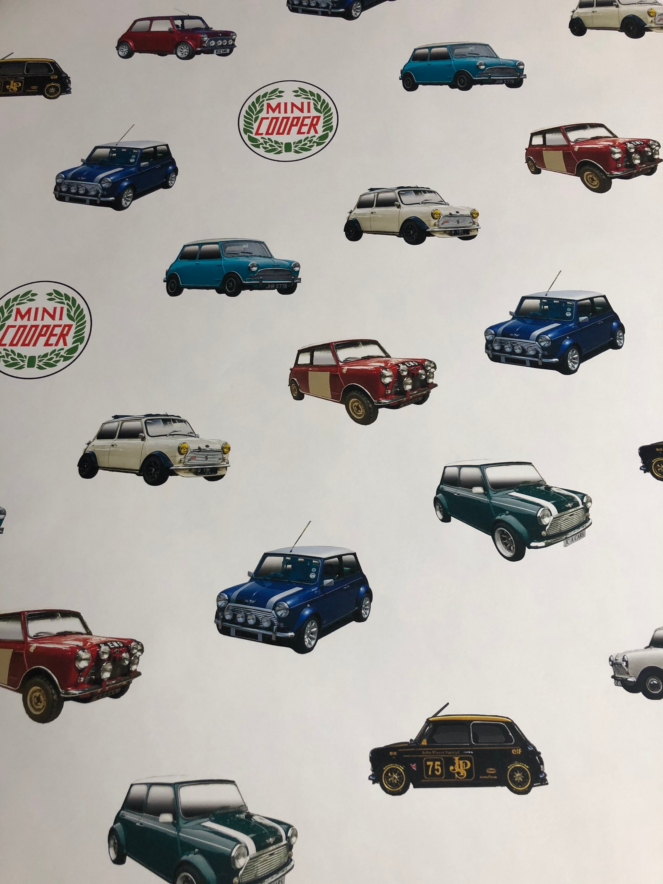 Classic Mini Cooper Gift Wrap - Etsy