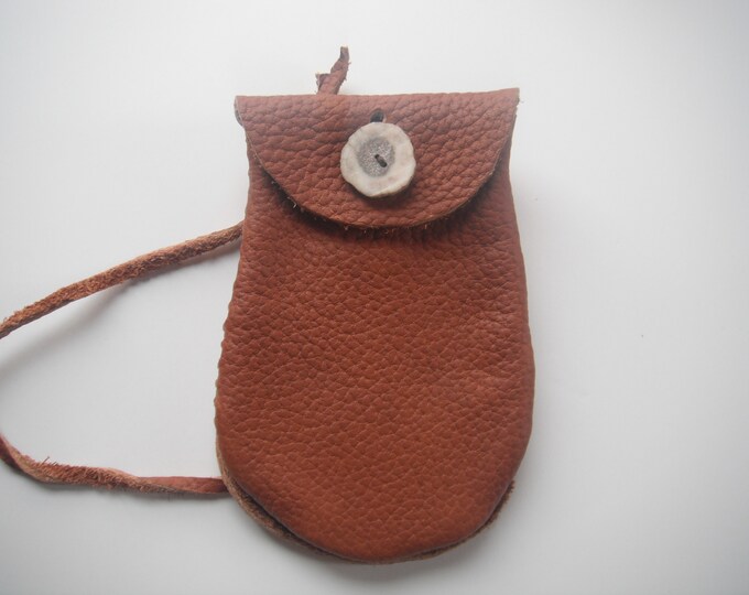 Leather Neck Pouch - Etsy