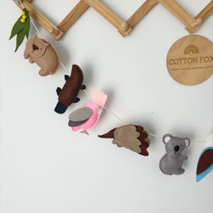 Australian Animal Felt Bunting, Australian Animal Garland, Koala ...