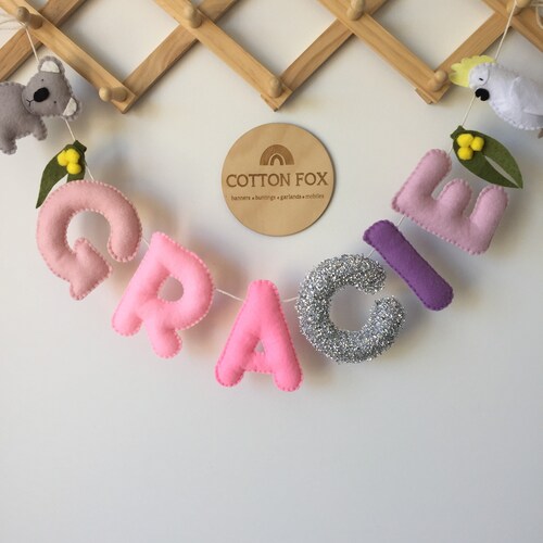 Australian Animal Bunting Personalised Bunting Australiana - Etsy Australia