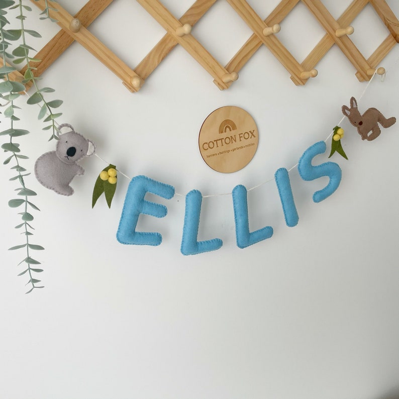 Australian Animal Bunting Personalised Bunting Australiana - Etsy Australia