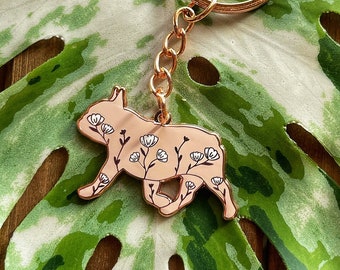 French Keychain - Etsy