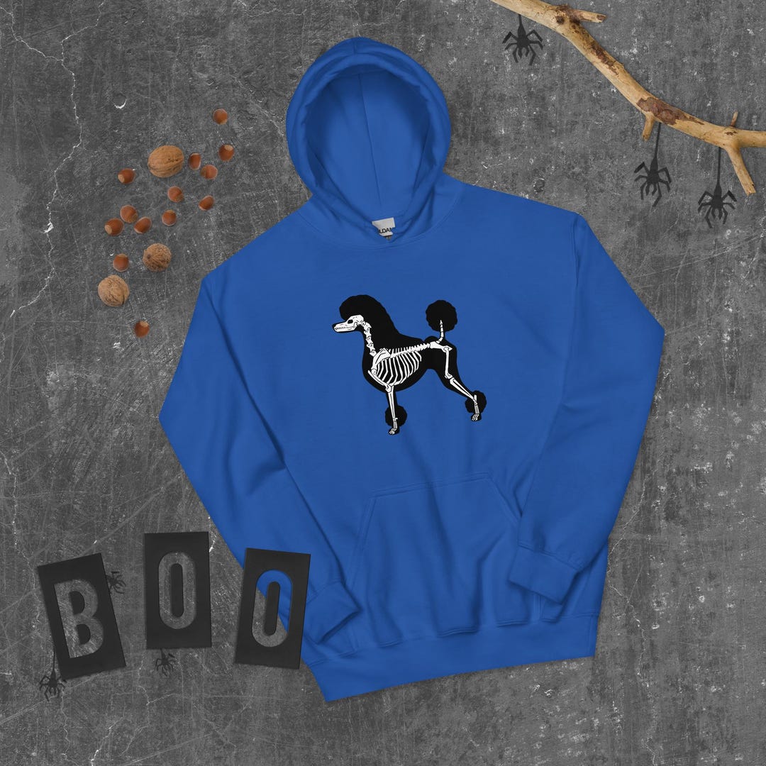 Poodle Skeleton Modified Continental Clip Hoodie, Shirt, and Sweatshirt ...