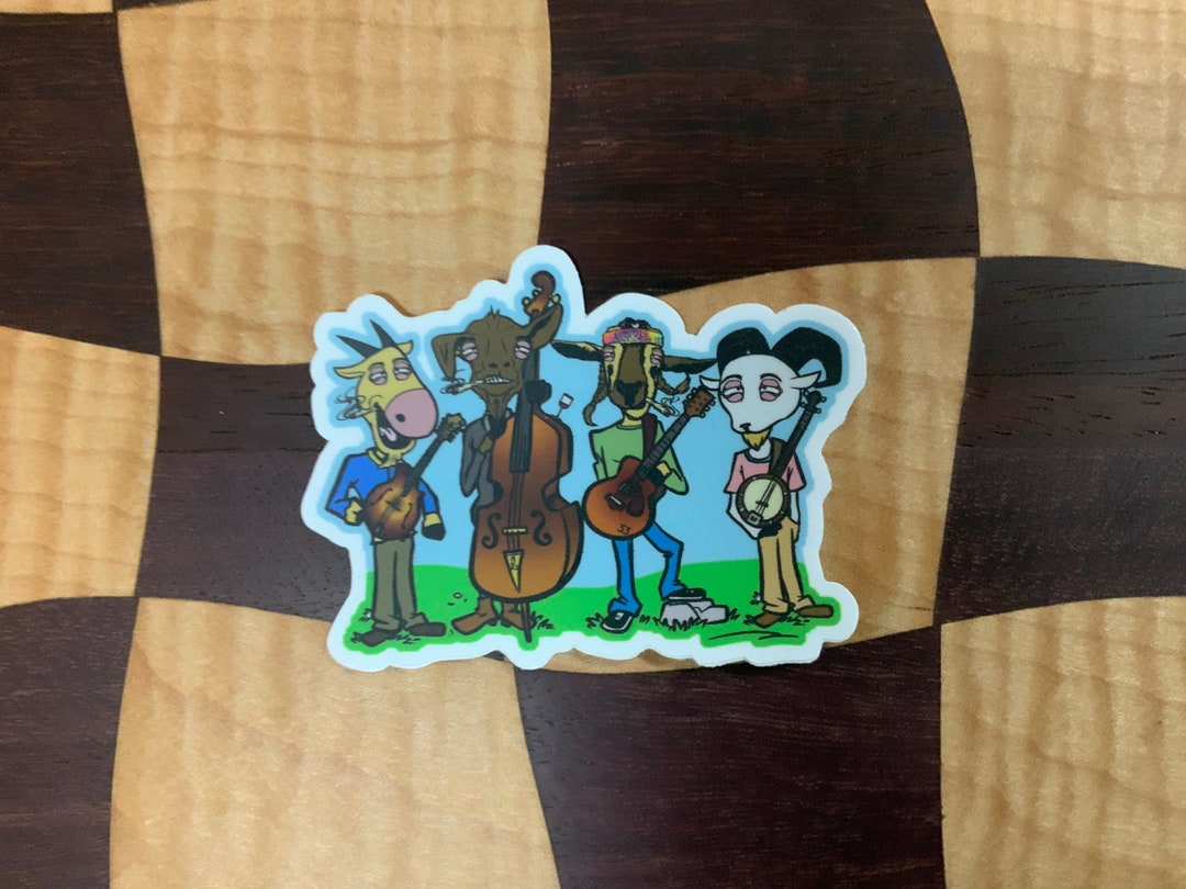 Billy Strings - Goat Smoken Band Sticker - Etsy