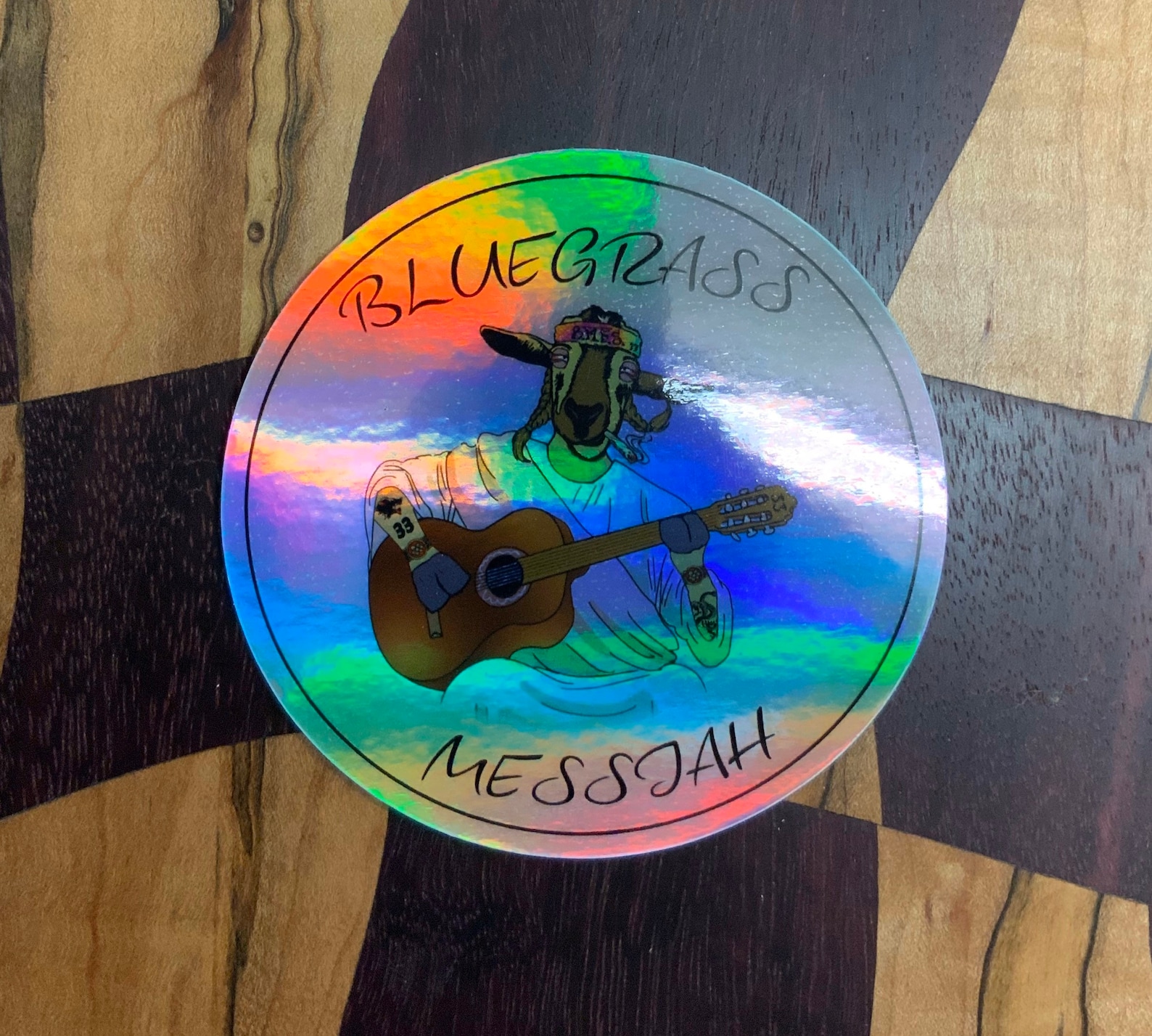 Billy Strings Bluegrass Messiah Toasted Goat 3in X 3in - Etsy