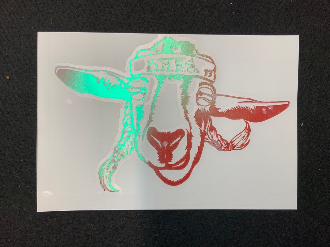 Billy Strings - Toasted Goat BMFS Holo Rose (matte Opal) Vinyl Car ...