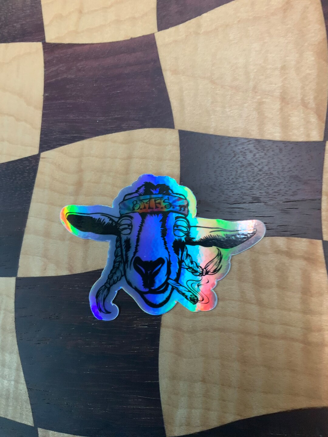 Billy Strings - Toasted Goat Sticker Hologram ( Weatherproof ) 3in X ...
