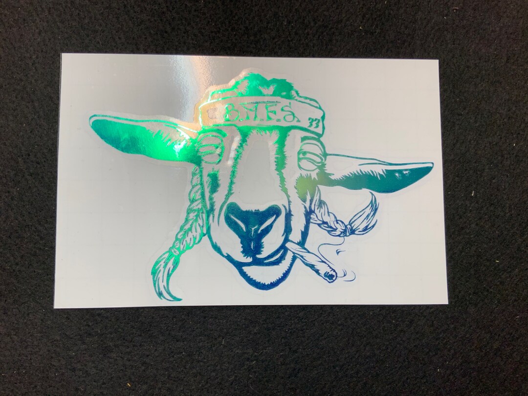 Billy Strings - Toasted Goat BMFS Holo Bluegreen (shinny) Vinyl Car ...