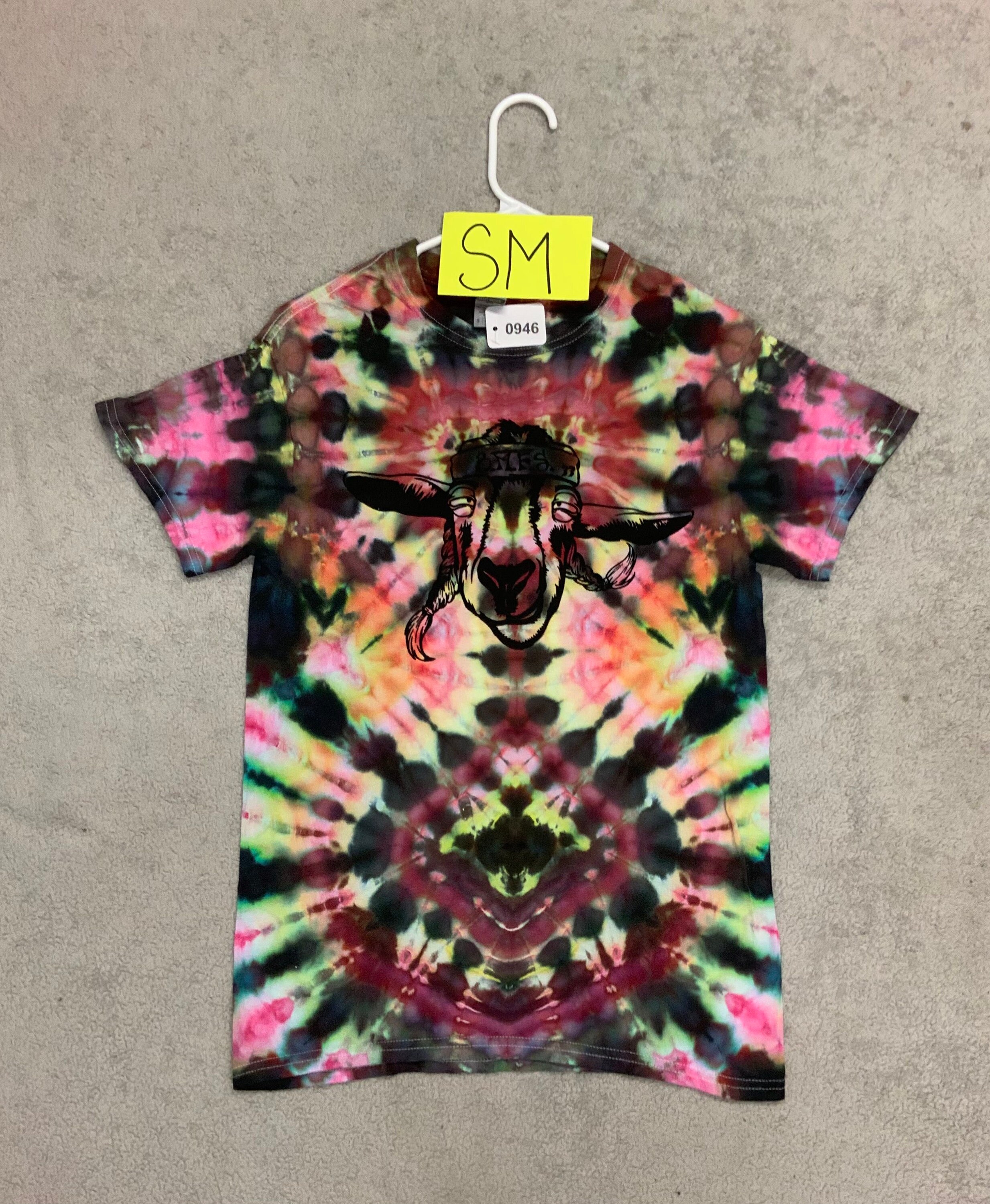 Tie Dye Small Ice Dye Billy Strings Sober Goat Gildan | Etsy
