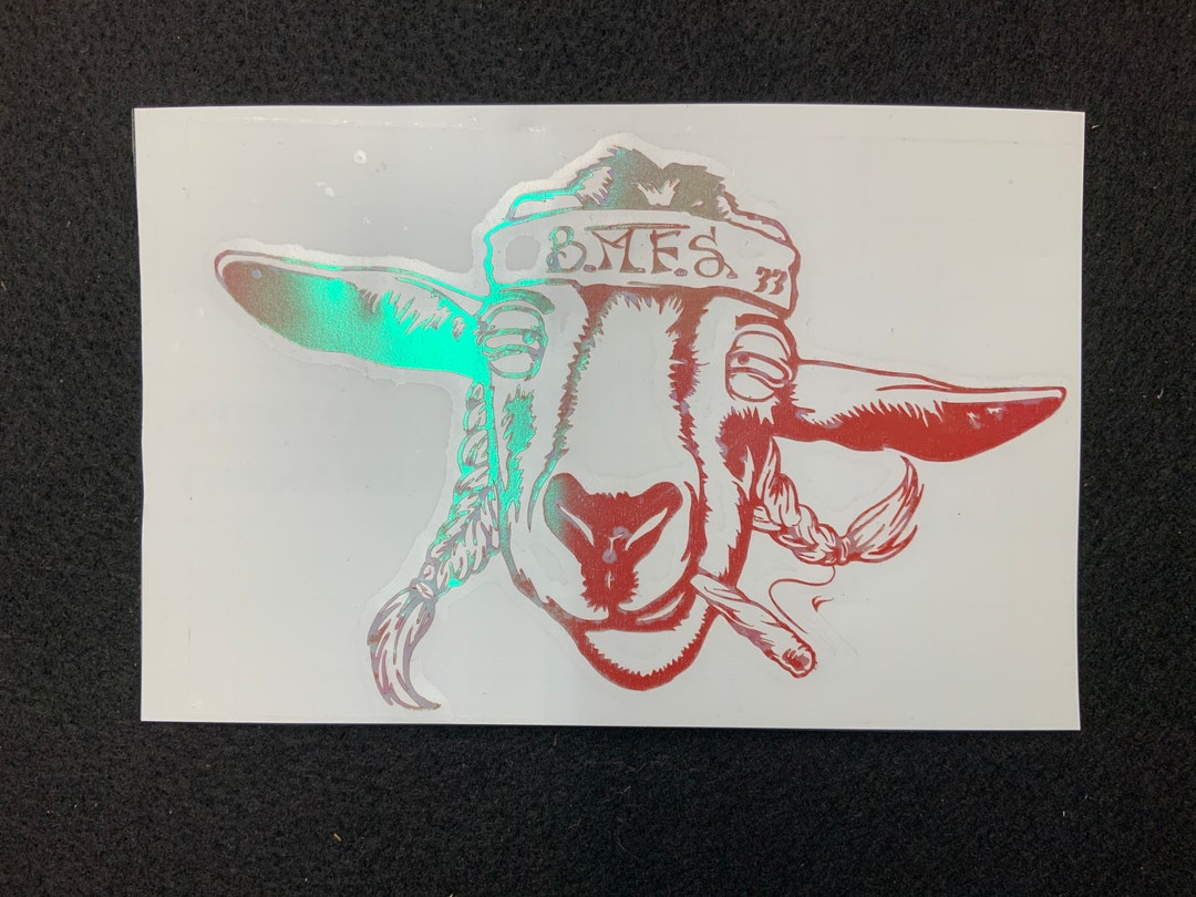 Billy Strings - Toasted Goat BMFS Holo Rose (matte Opal) Vinyl Car ...