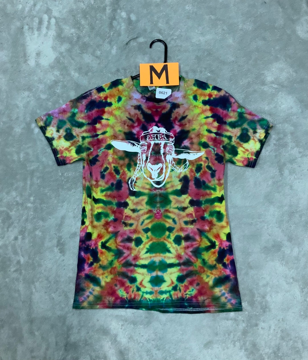 Med Tie Dye - Ice Dye - Billy Strings - Sober Goat Gildan 100% Cotton ...