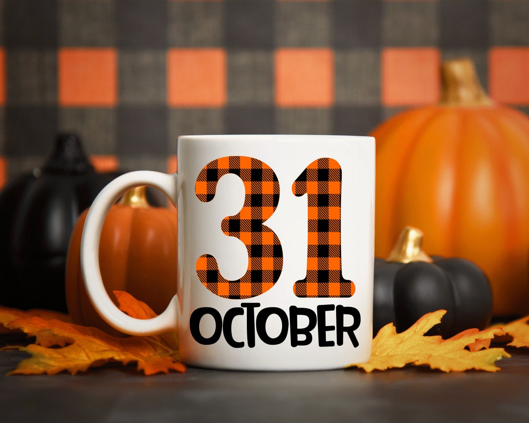 October 31st Mug, Halloween Personalized Mug, Custom Mug, Halloween ...