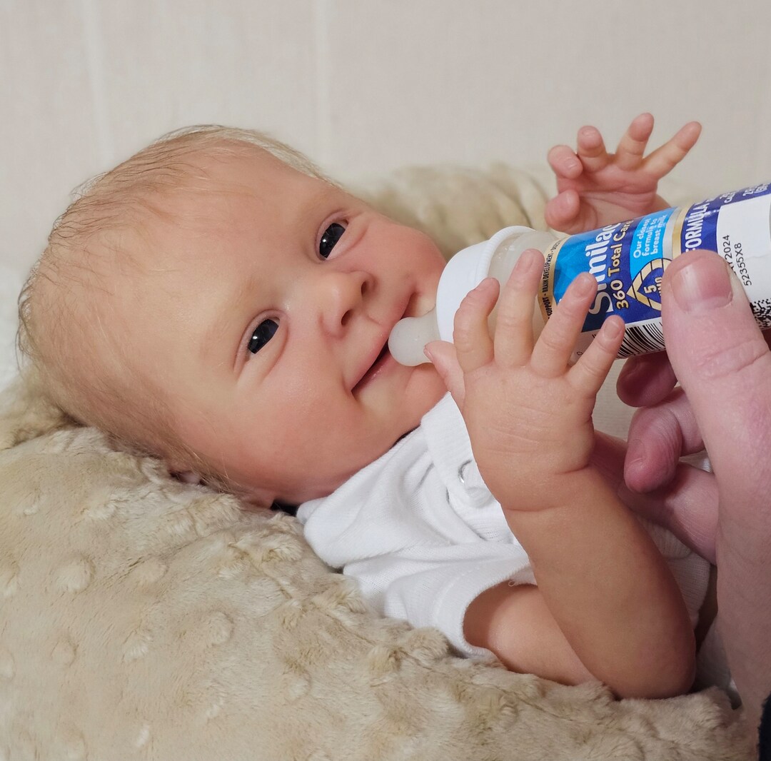 Reborn Baby Sebastian by Olga Auer - Etsy Norway