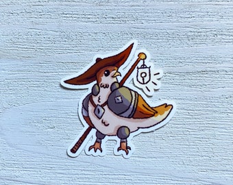 Chukar Partridge Bird Sticker - Waterproof Vinyl Glossy Sticker - Bird ...