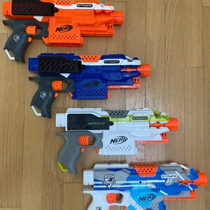 180 FPS Modded Nerf Modulus Stryfe Mod With Upgraded Motors, Flywheels ...