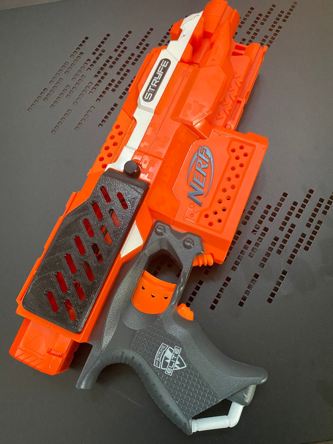 180 FPS Modded Nerf Modulus Stryfe Mod With Upgraded Motors, Flywheels ...
