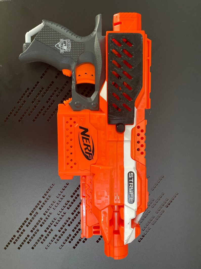 180 FPS Modded Nerf Modulus Stryfe Mod With Upgraded Motors, Flywheels ...