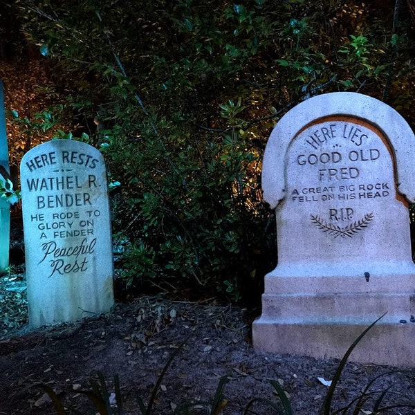 Haunted Tombstone - Etsy