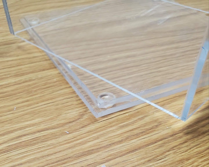 Clear Acrylic Box With Removable Base - Etsy