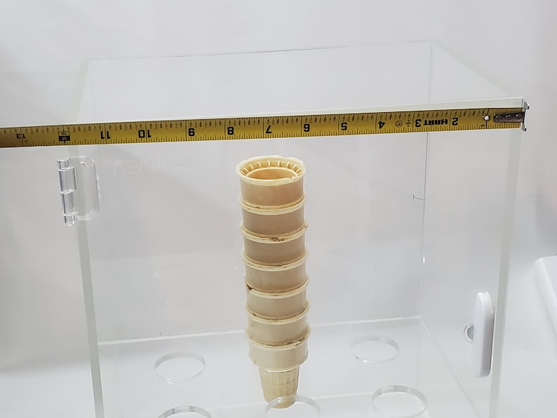 Ice Cream Cone Cabinet. Sugar & Waffle Storage - Etsy