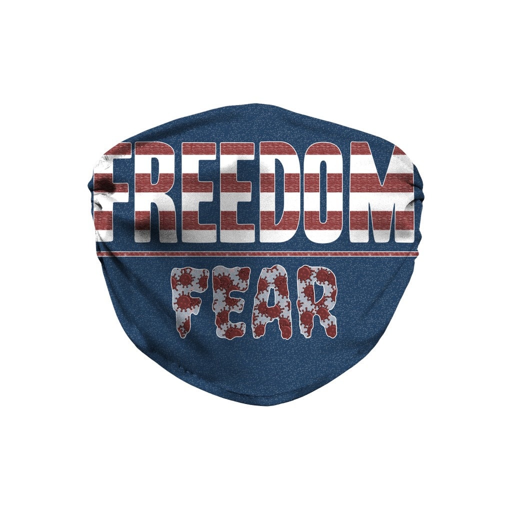 Freedom Over Fear Sublimation Face Mask 7 Layers Face Mask 5 - Etsy