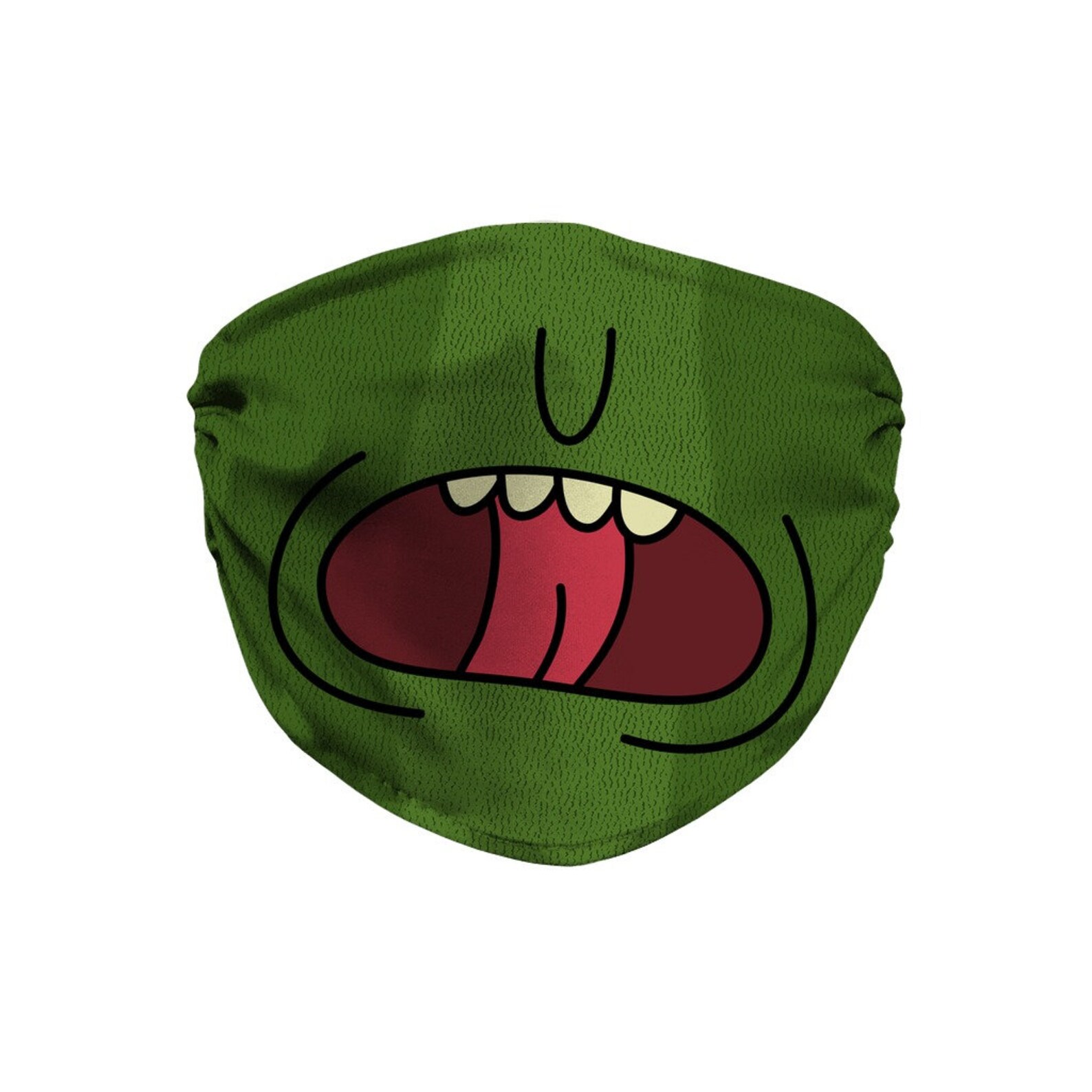 Pickle Rick Sublimation Face Mask 7 Layers Face Mask 5 Layer - Etsy