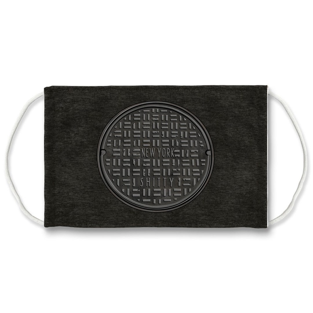 New York Shitty Sewer Sublimation Face Mask, 7 Layers Face Mask, 5 ...