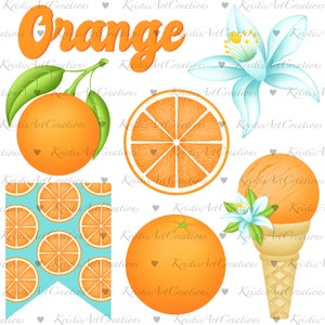 Orange Juice Clipart, Orange Clipart, Summer, Summer Party, Ice Cream ...