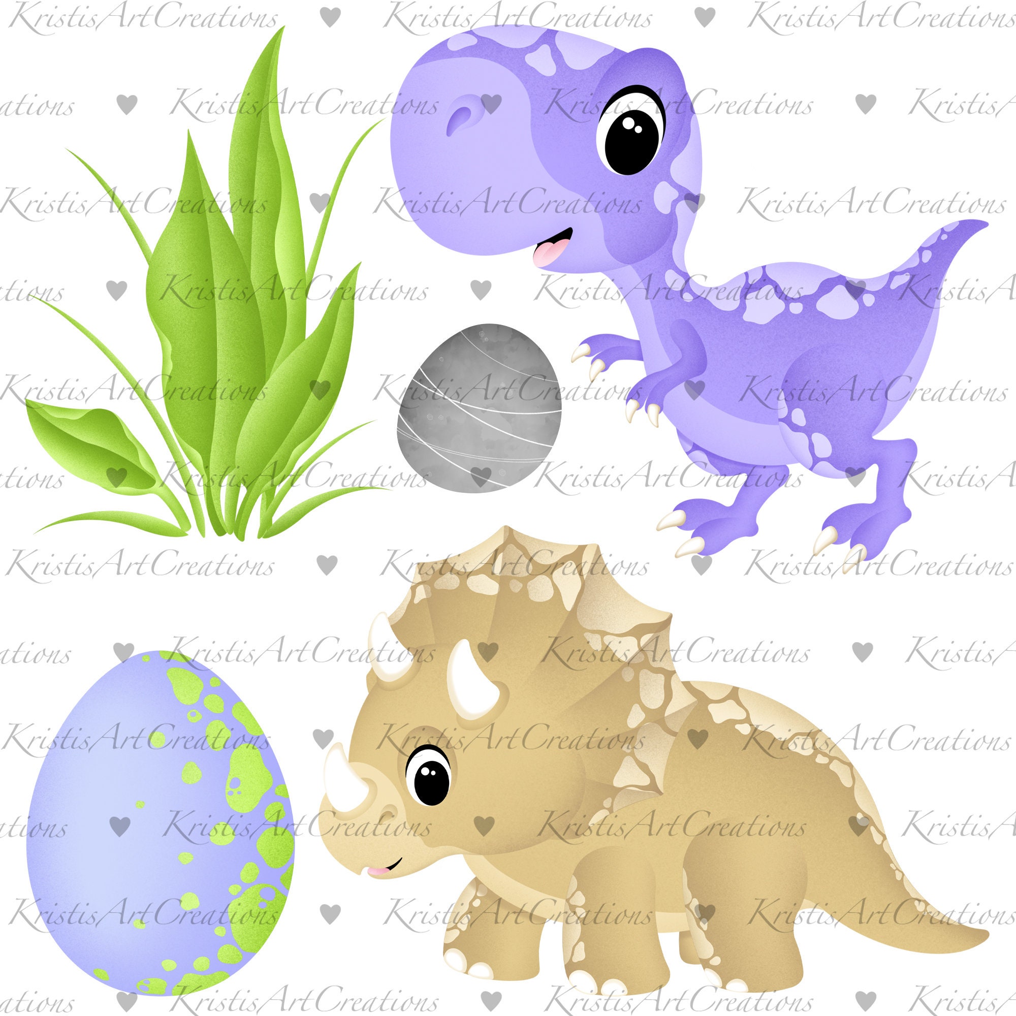 Dinosaur Clipart, Dino Clipart, Dino Party Clipart, 1st Birthday ...