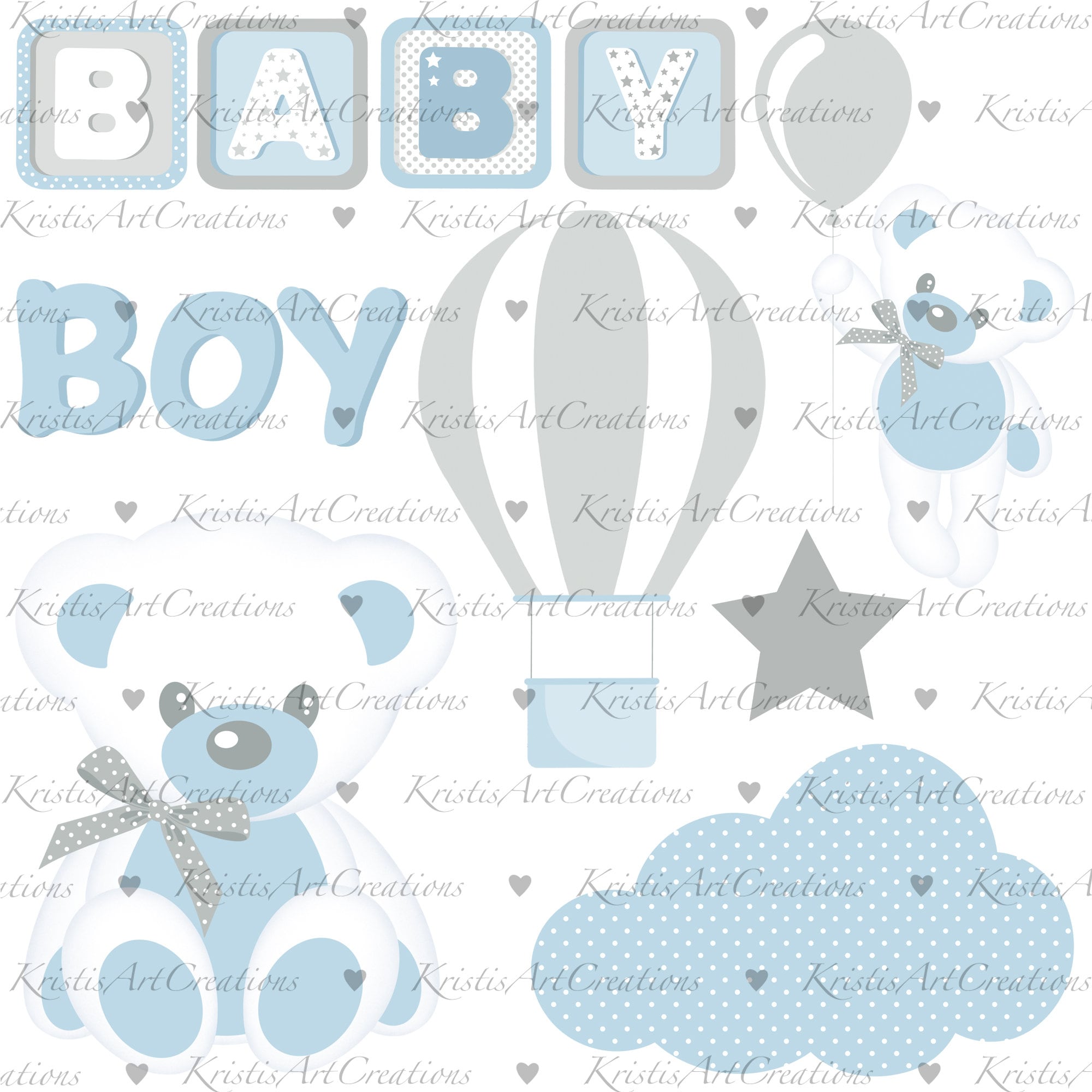 Taddy Bear Cute Clipar Baby Boy Clipart Baby Clipart Baby - Etsy