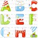 Christmas Alphabet, Alphabet Clipart, Christmas, Letters, Numbers ...