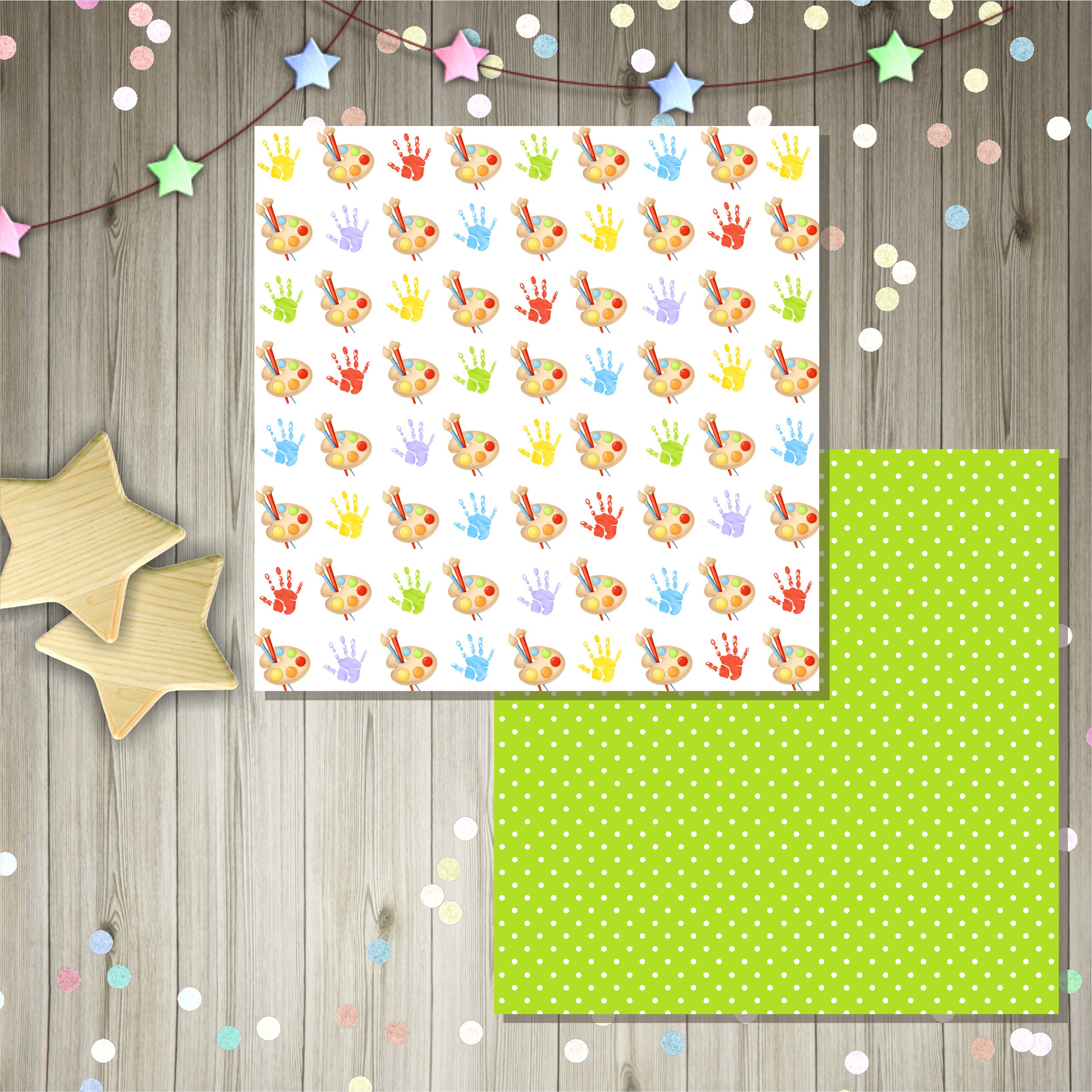 Back to School Seamless Patterns, Back to School Print Digital Paper ...