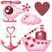 Valentine's Day Clipart, Valentines Day Transportation, Love Clipart ...
