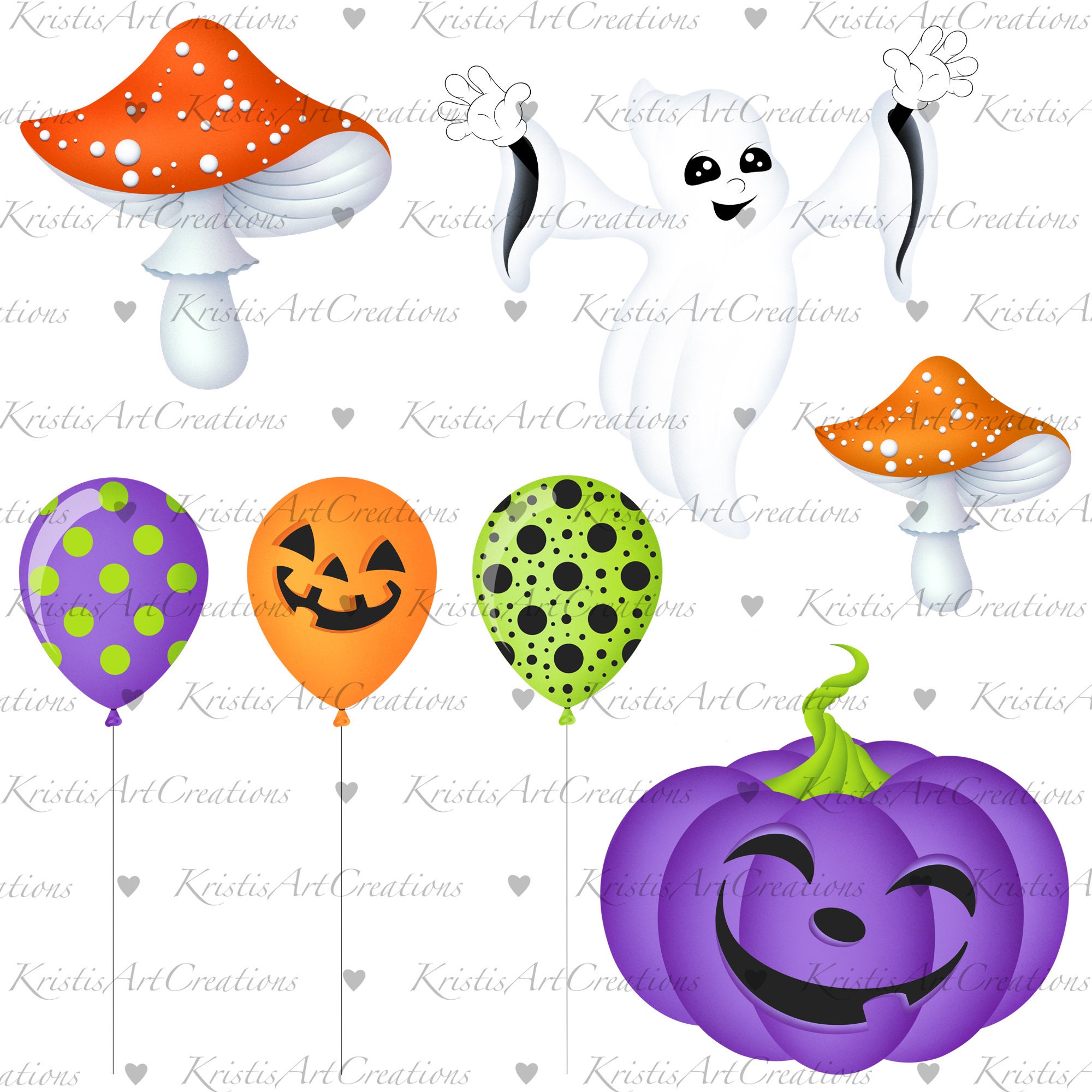 Happy Halloween Clipart, Halloween Clipart, Boo Clipart, Pumpkin ...
