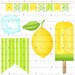 Lemonade Clipart, Lemon Clipart, Summer, Yellow Clipart, Summer Party ...