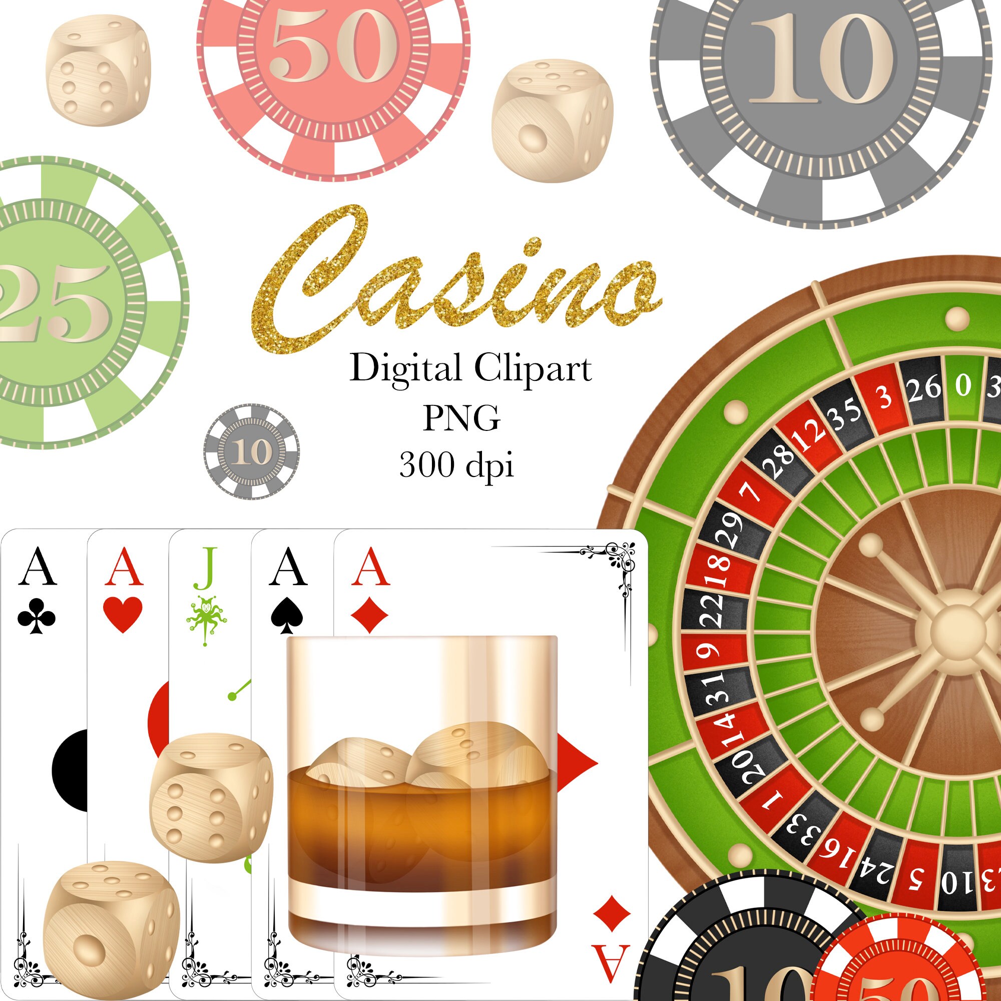 Roulette Wheel Clip Art