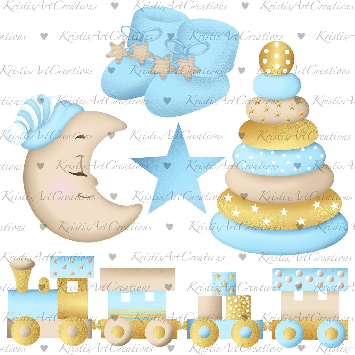 Baby Boy Clipart Baby Digital Clipart Baby Shower Clipart - Etsy