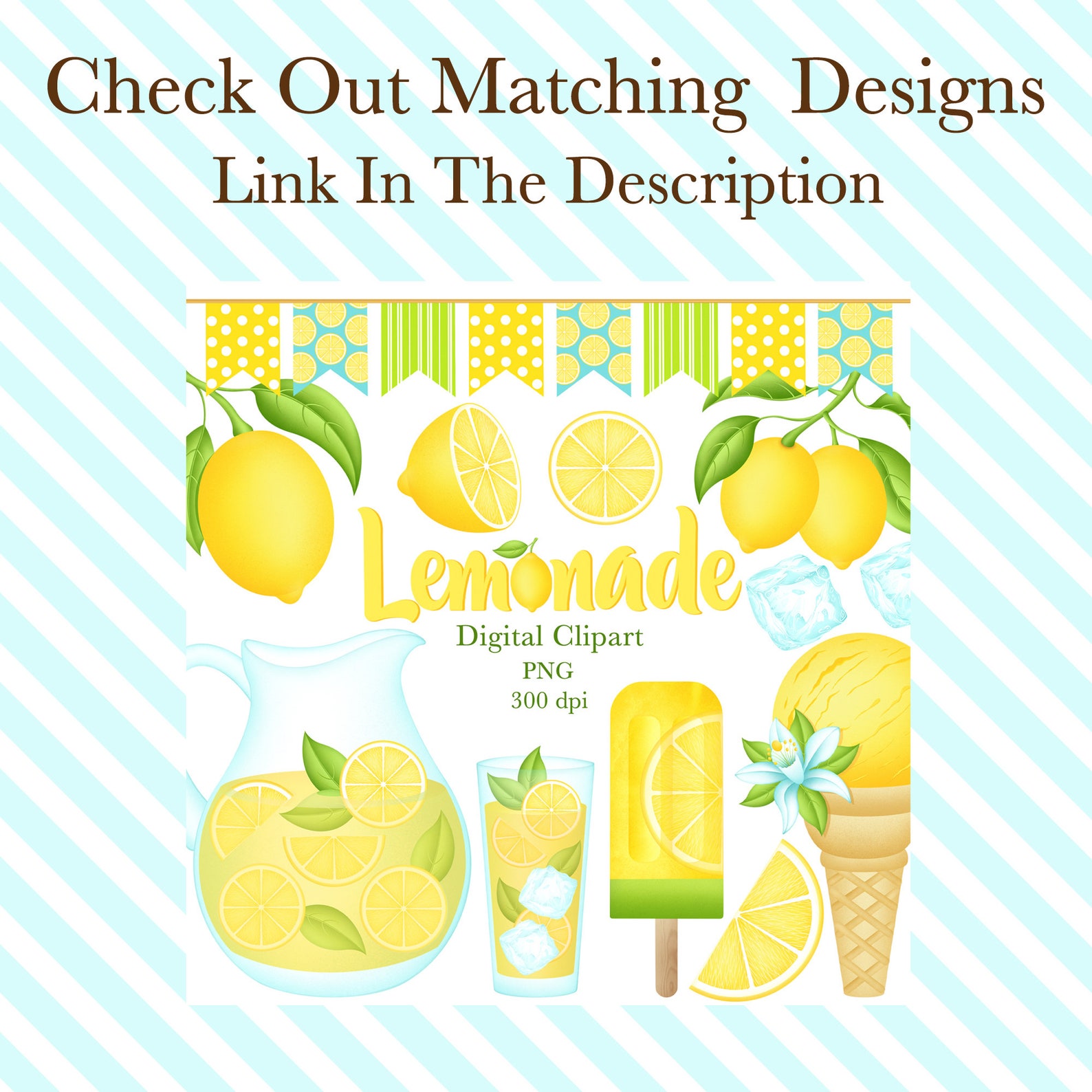Pink Lemonade Clipart Lemon Clipart Summer Pink Clipart - Etsy