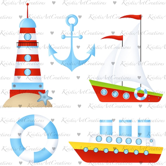 Sea Transportation Clip Art