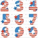 Independence Day Alphabet Clipart, Letters, Numbers, 4th of July ...
