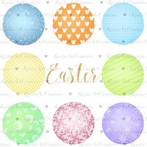 Digital Easter Clipart, Easter Bunnies Clipart, Digital Clipart ...