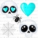 Cute Halloween Clipart, Cute Scull Clipart, Halloween Clipart, Happy ...