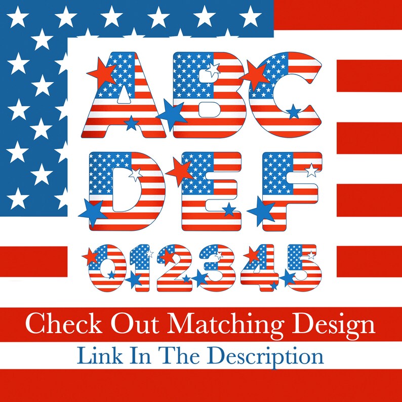 USA Clipart 4th of July Clipart America Clipart American - Etsy
