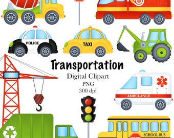 Forms Of Transportation Clipart For Kids
