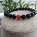 Thin Red Line Bracelet - Etsy