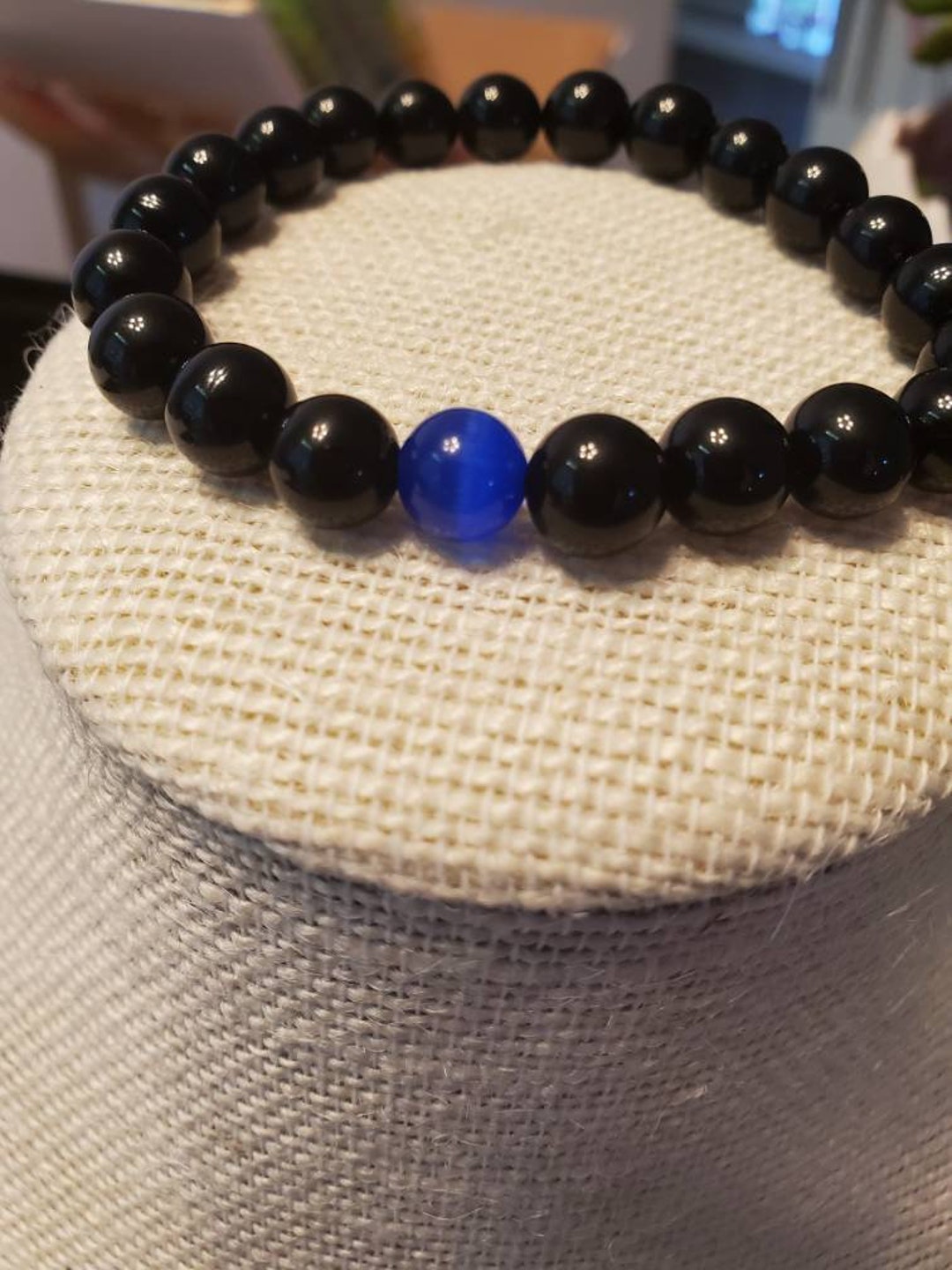 Thin Blue Line Bracelet - Etsy