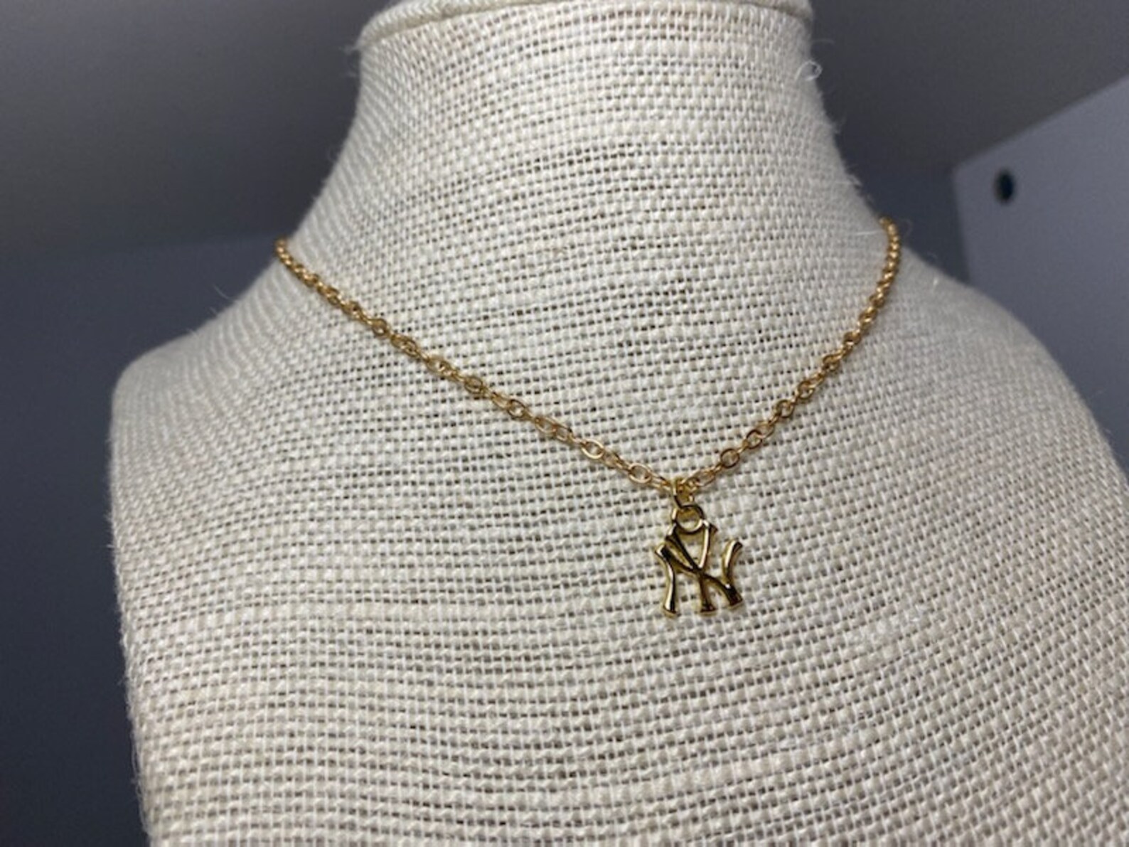 New York Yankees Necklace - Etsy